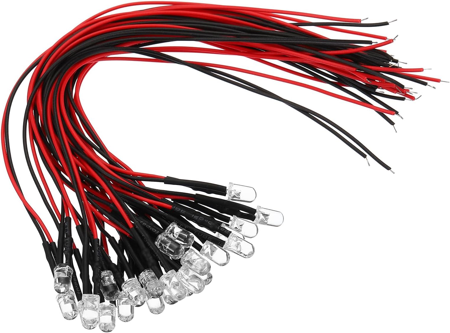 Amazon.com: PATIKIL 3V - 6V 5mm LED Light Emitting Diodes, 24 Pack Pre ...