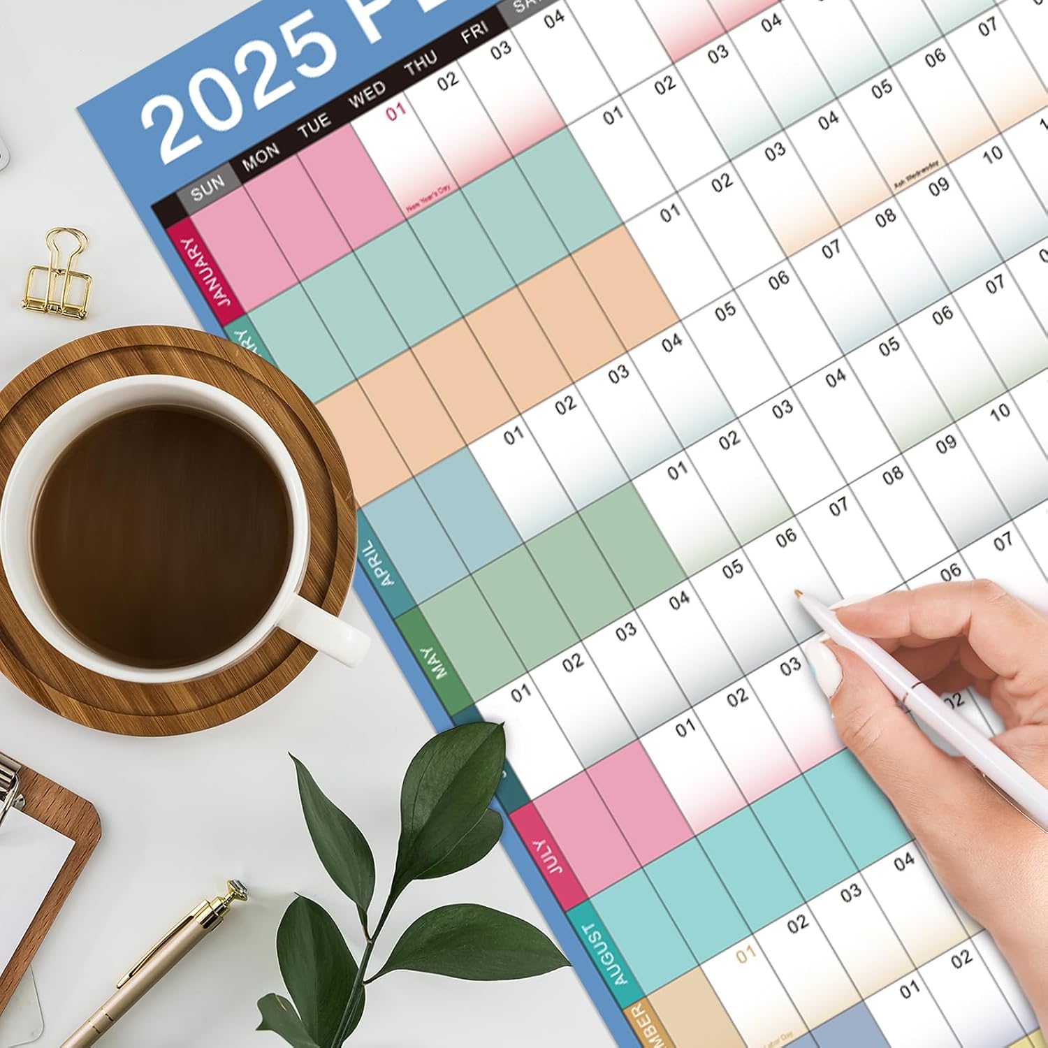 2025 Yearly Wall Calendar - 2025 Wall Calendar, Australia | Ubuy