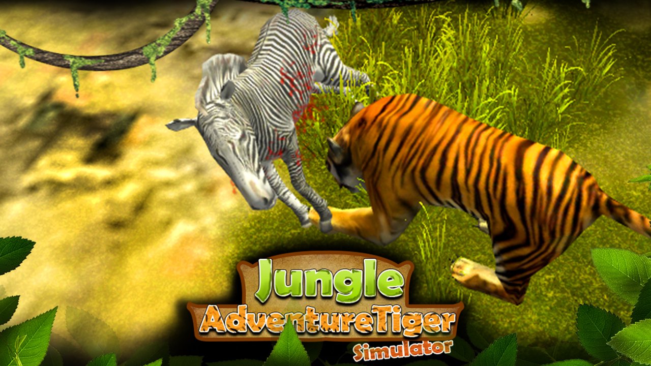Jungle Adventure Wild Tiger Simulator 3D Game: Hero Hunter hard Time ...