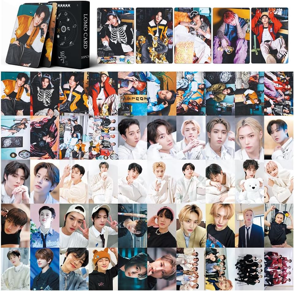 LabDip 2 Pack/110PCS Stray-K Photocard Kpop Stray-K Maxident Album ...