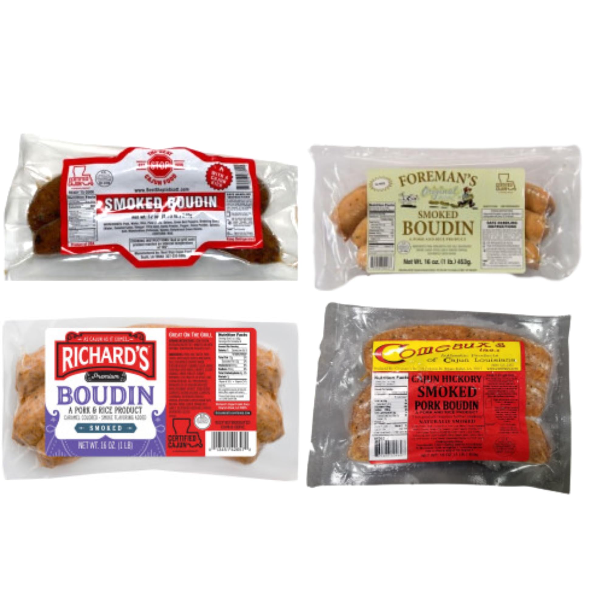 Amazon.com : Creole Foods of Louisiana - Smoked Boudin Sampler Kit ...