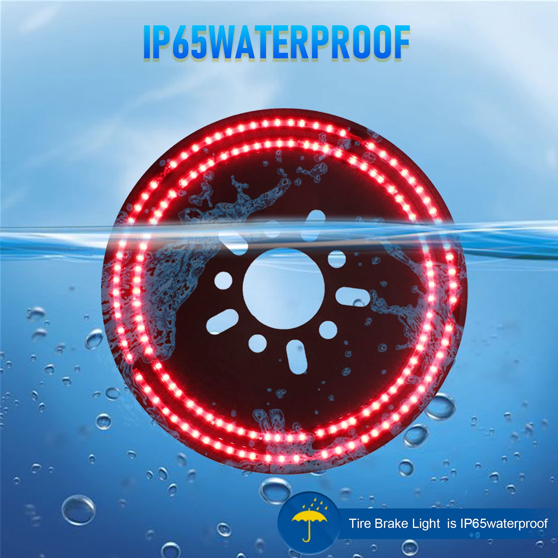 Snapklik.com : Tresound Spare Tire Brake Light Wheel Light 3rd Third ...