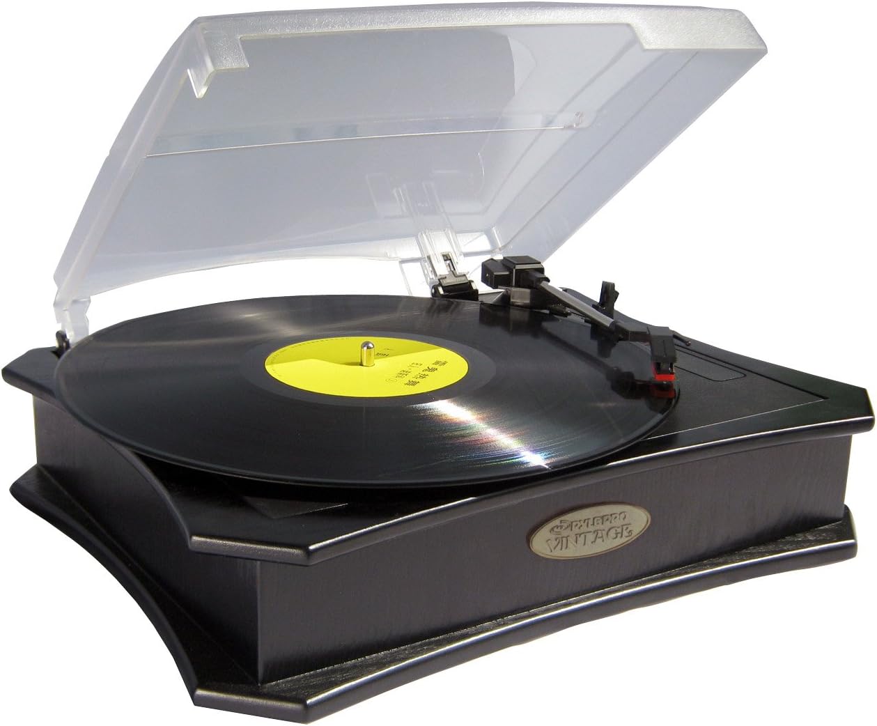 Pyle Home PVNTT5UB Retro Style Vinyl Turntable with USB-to-PC Recording ...