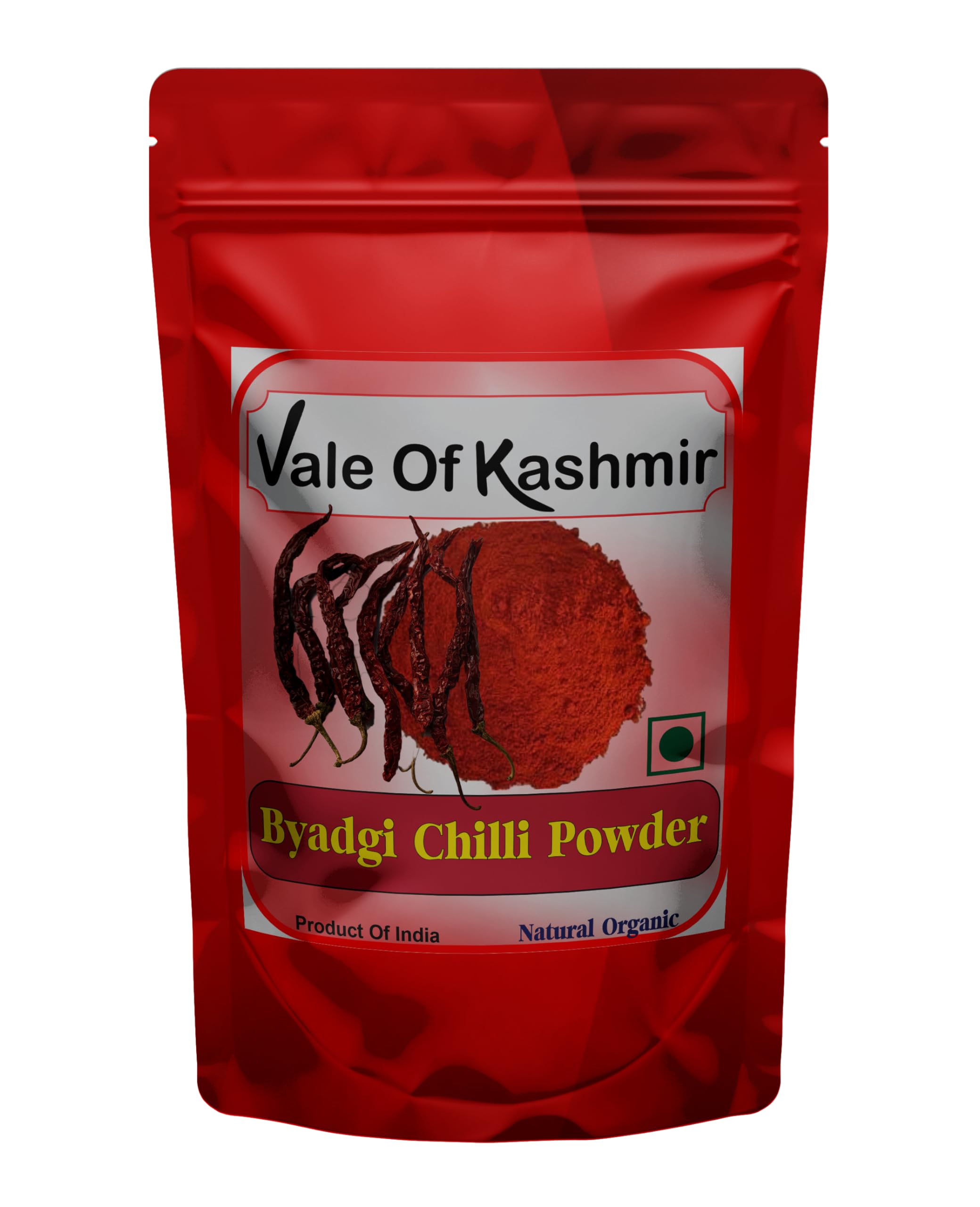 Vale Of Kashmir Byadgi Chilli Powder, Byadgi Mirchi Powder (5) : Amazon ...