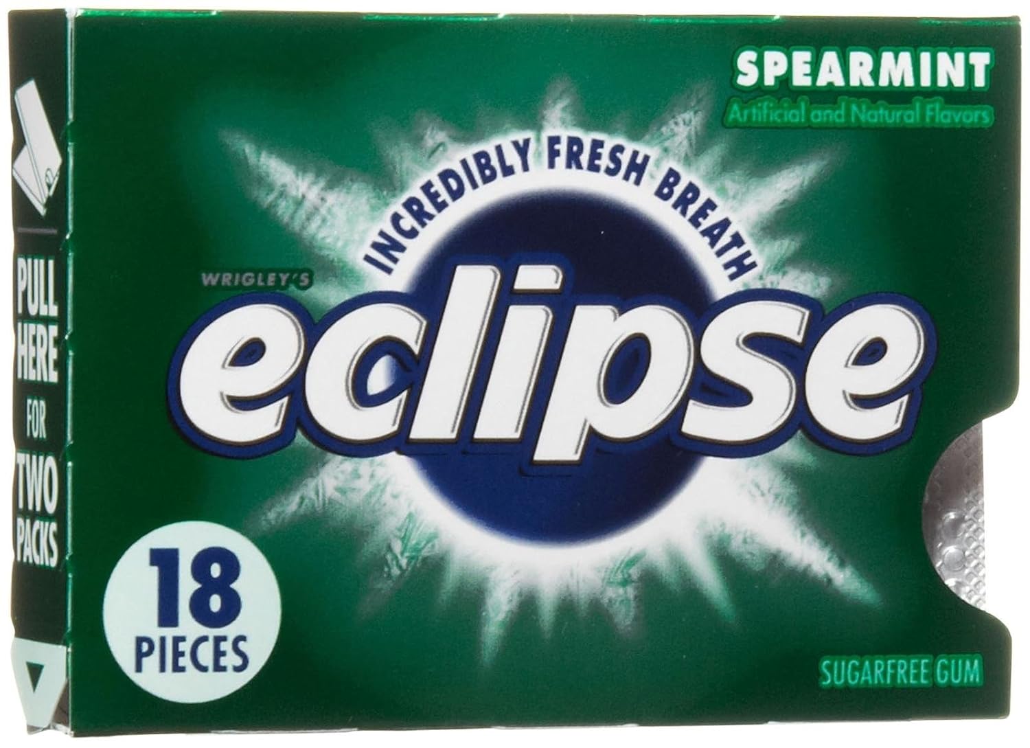 Amazon.com : Eclipse Gum - Spearmint - 8 Count : Grocery & Gourmet Food