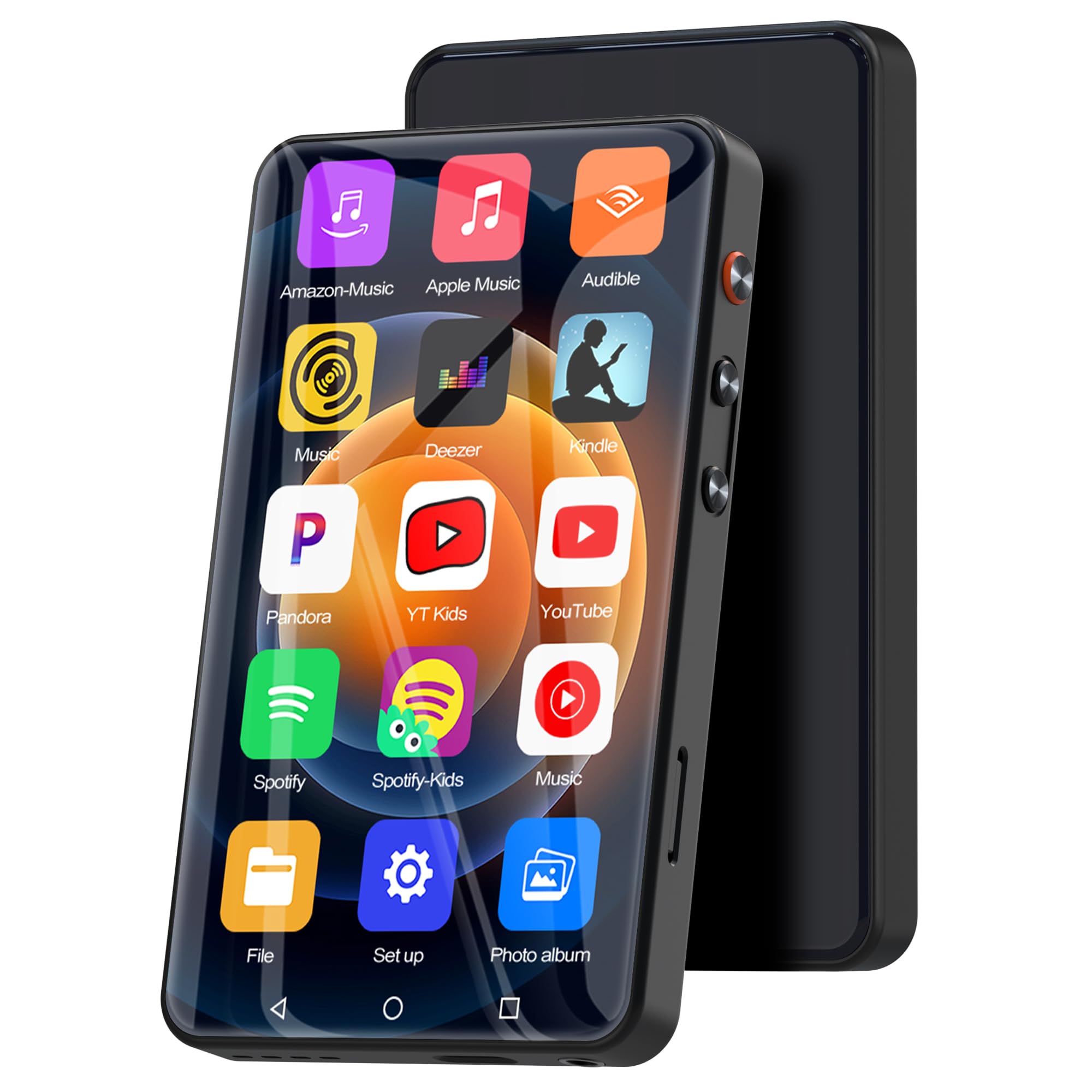 Amazon.com: MYMAHDI 72GB MP3 Player with Bluetooth and WiFi,4" Music ...