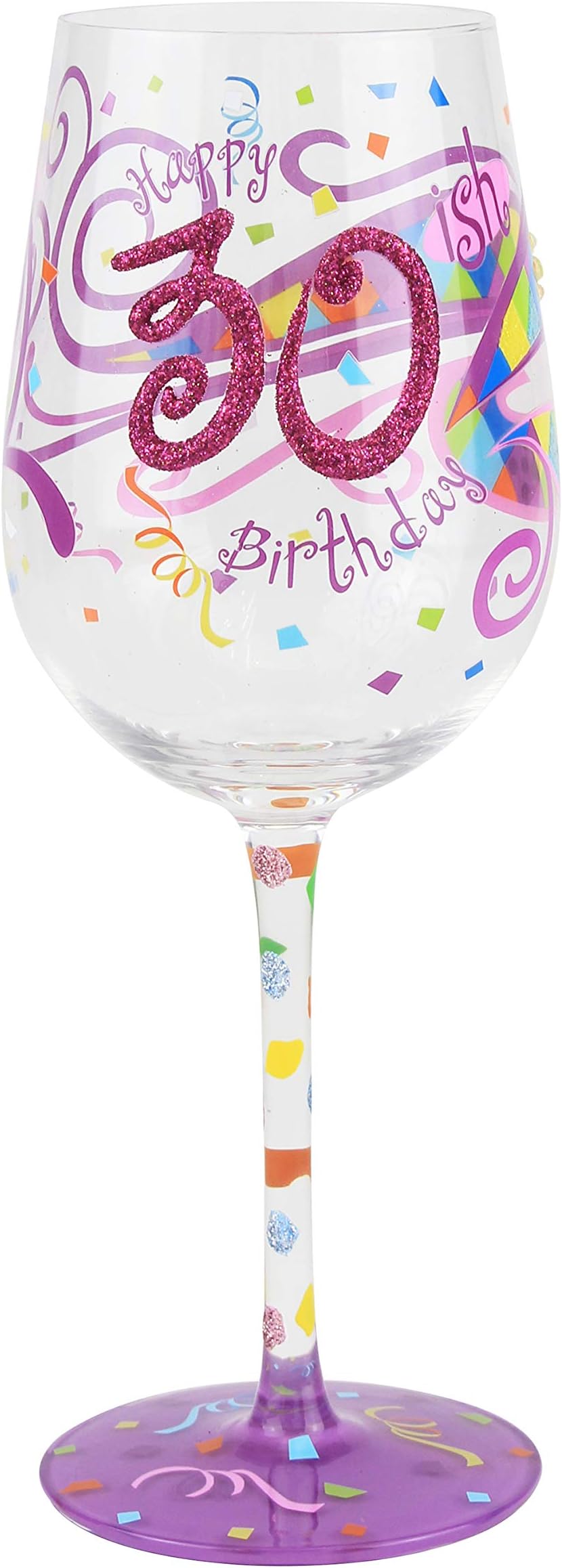 Amazon.com | 30-ish Birthday Wine Glass – Unique Gift Ideas for Wine ...