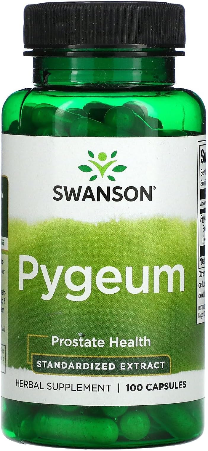 Amazon.com: Swanson Pygeum 500 mg 100 Caps by Swanson Premium (3 ...