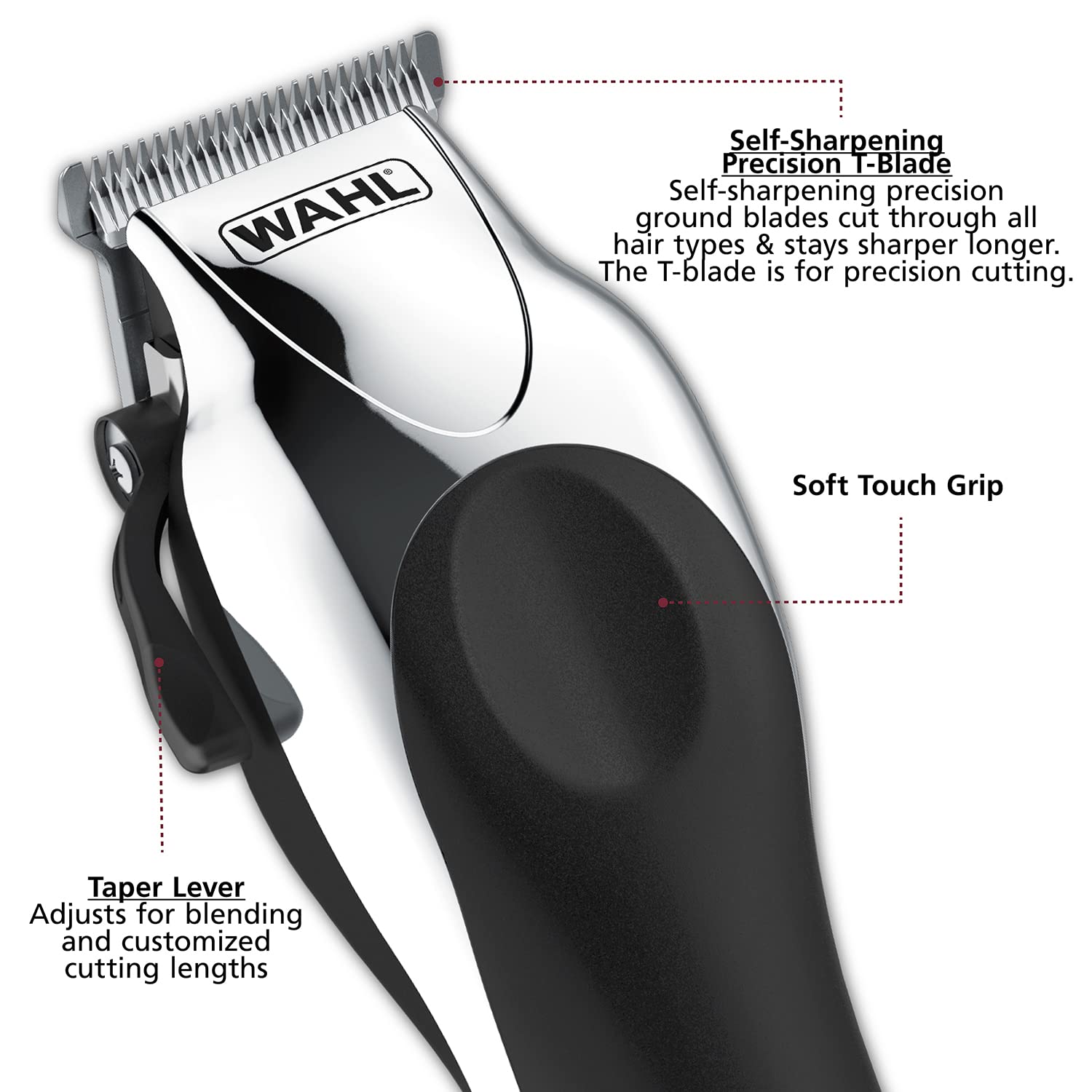 Wahl Clipper Deluxe Chrome Pr...B00827ILWM | Encarguelo.com