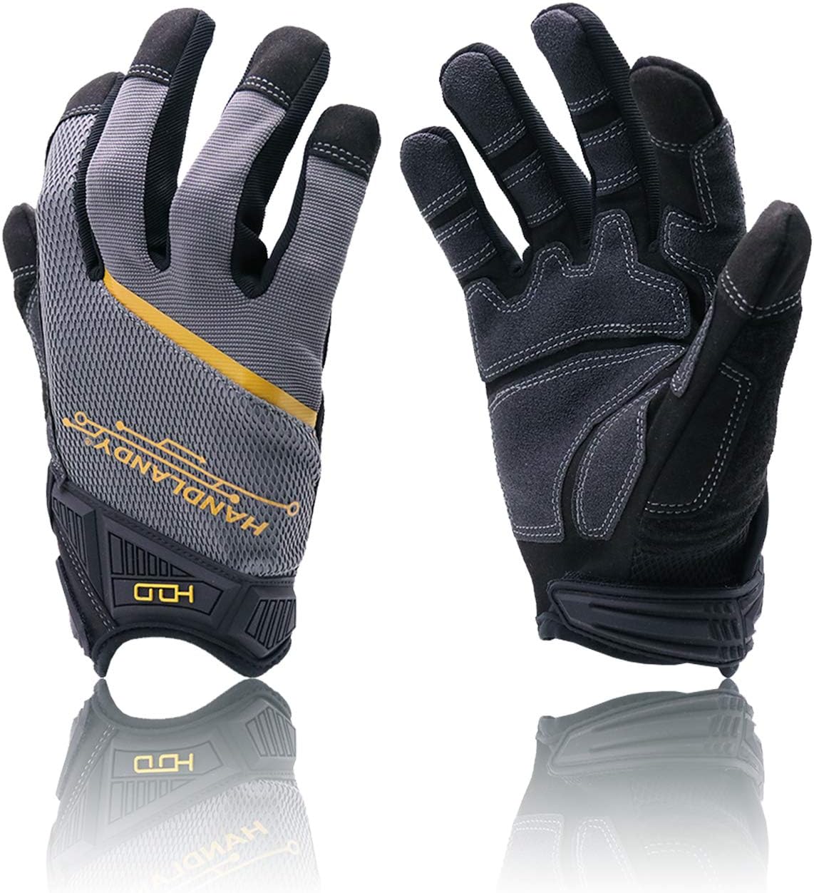 Worksafe M50 Arbeitshandschuhe Thermo, Winter, robust, atmungsaktiv, 6 ...