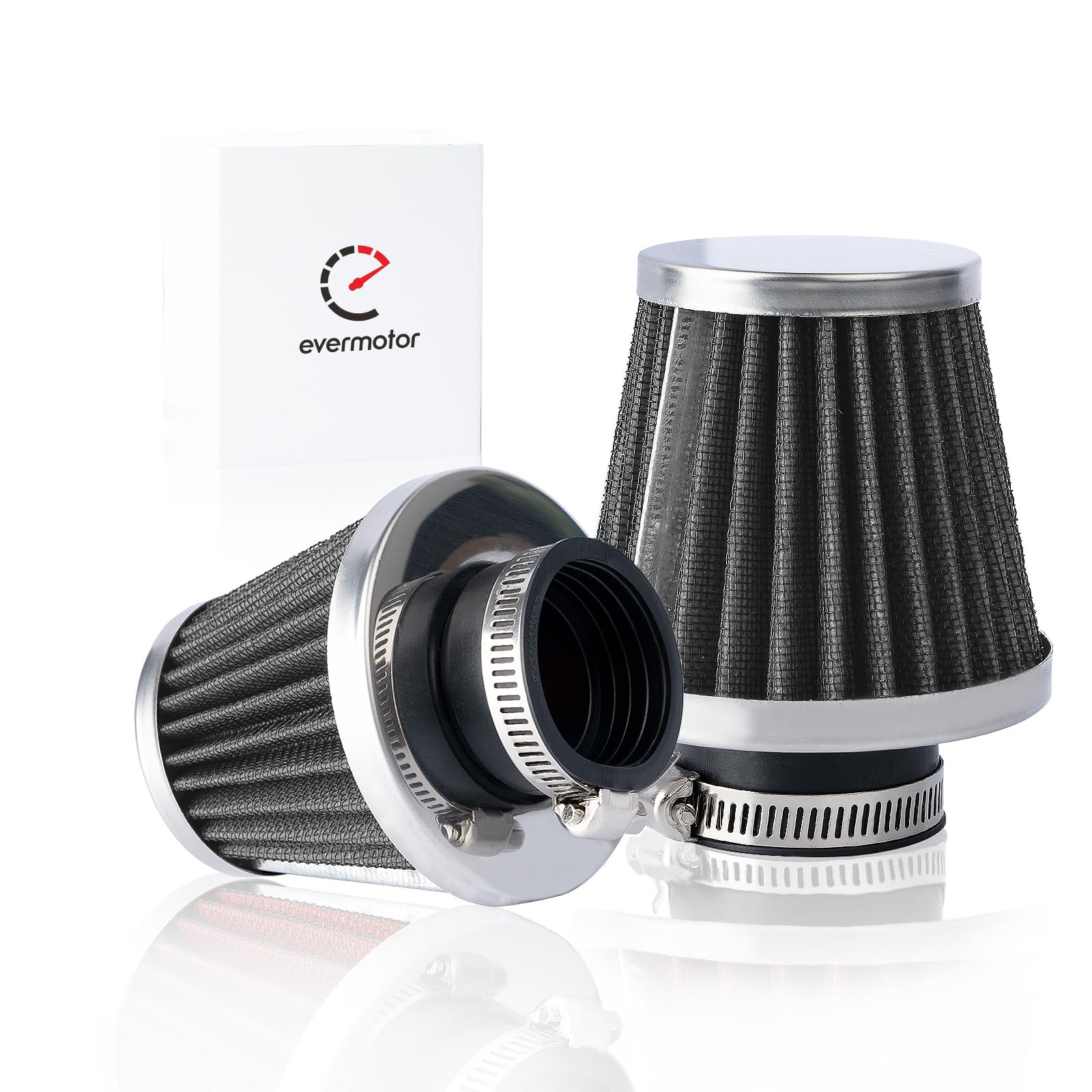 Snapklik.com : Evermotor Mini Bike Air Filter, 52mm 53mm 54mm Carb ...