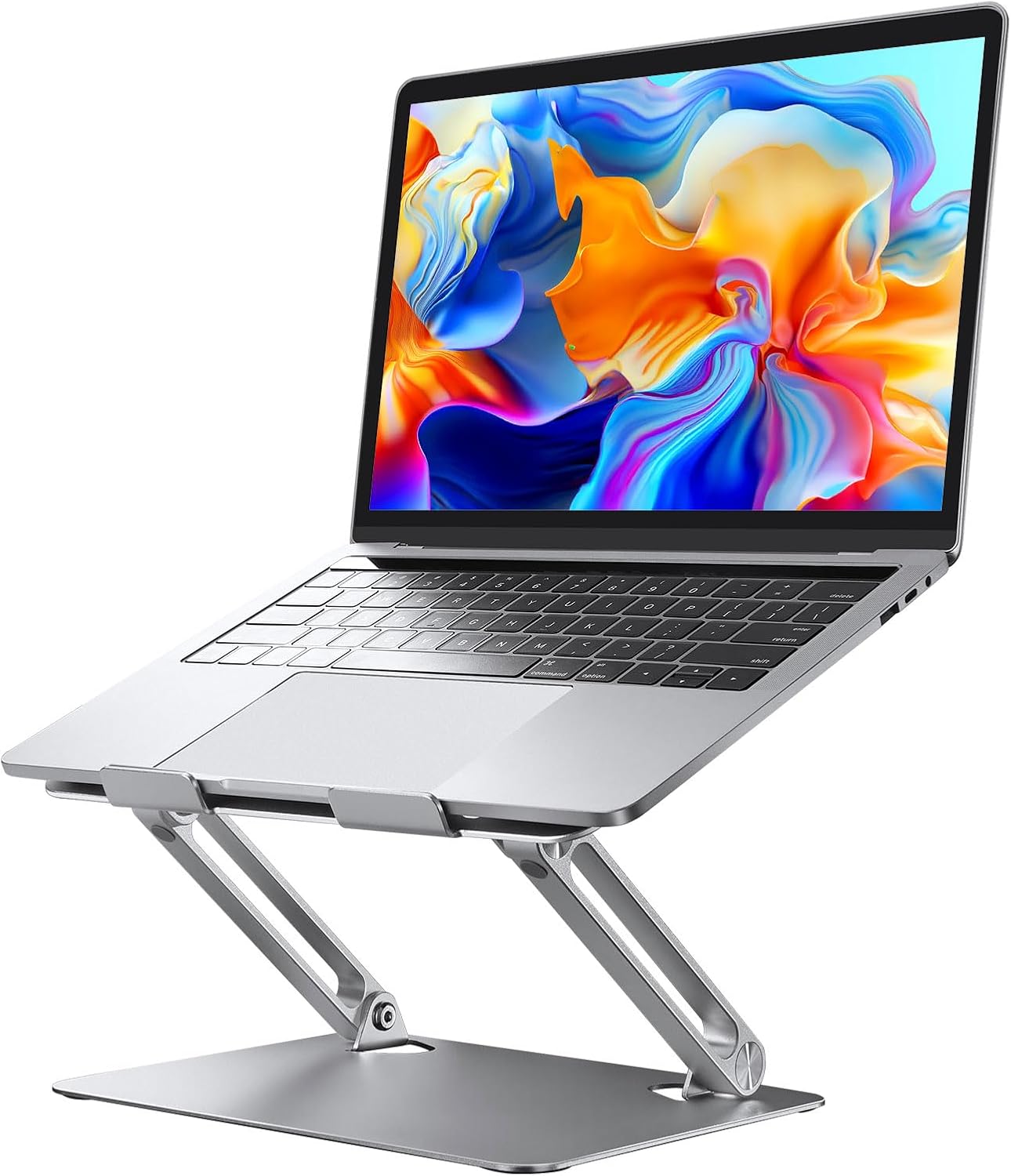 Amazon.com: Adjustable Laptop Stand, Portable Laptop Stand for Desk ...