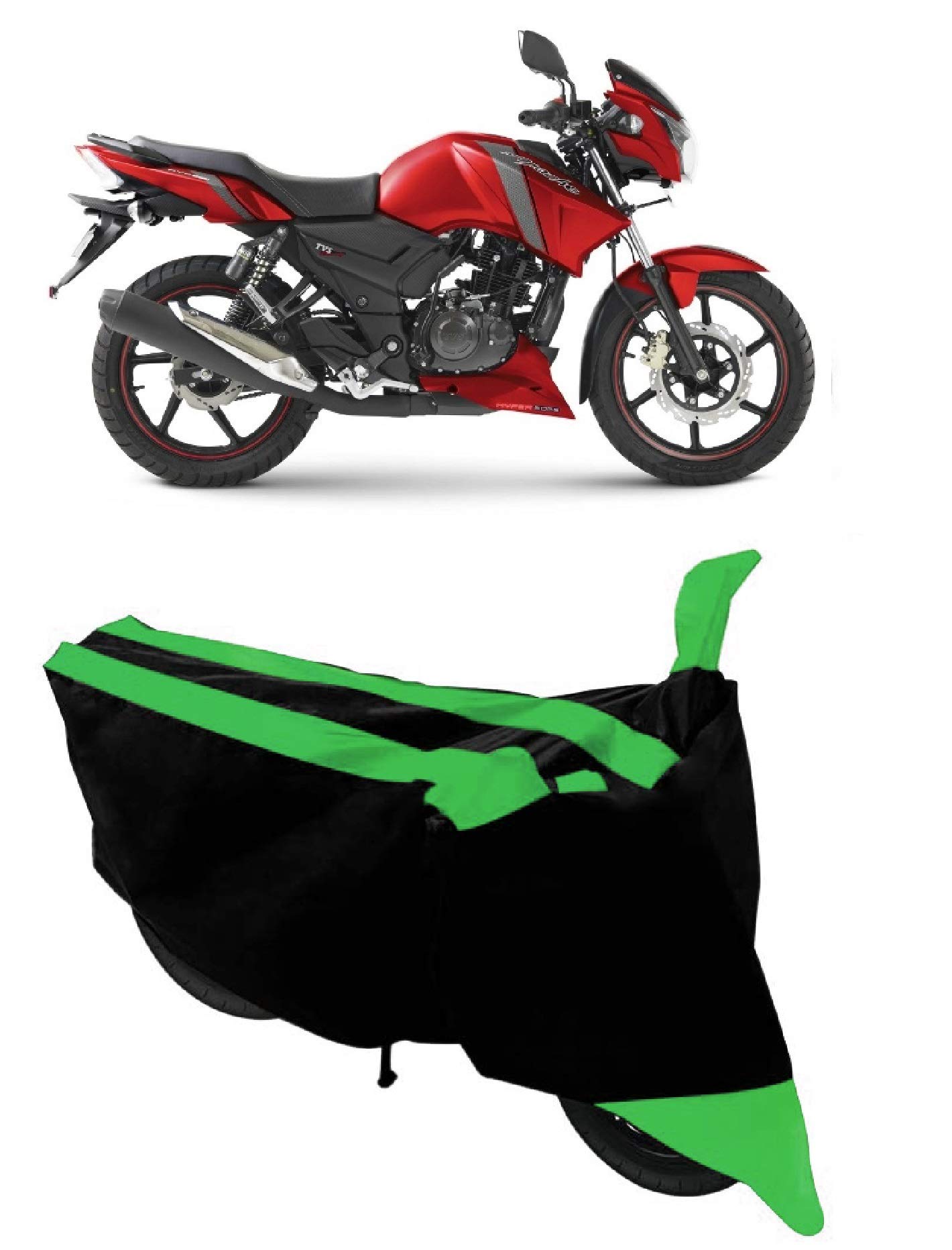 Tvs Apache Green Colour