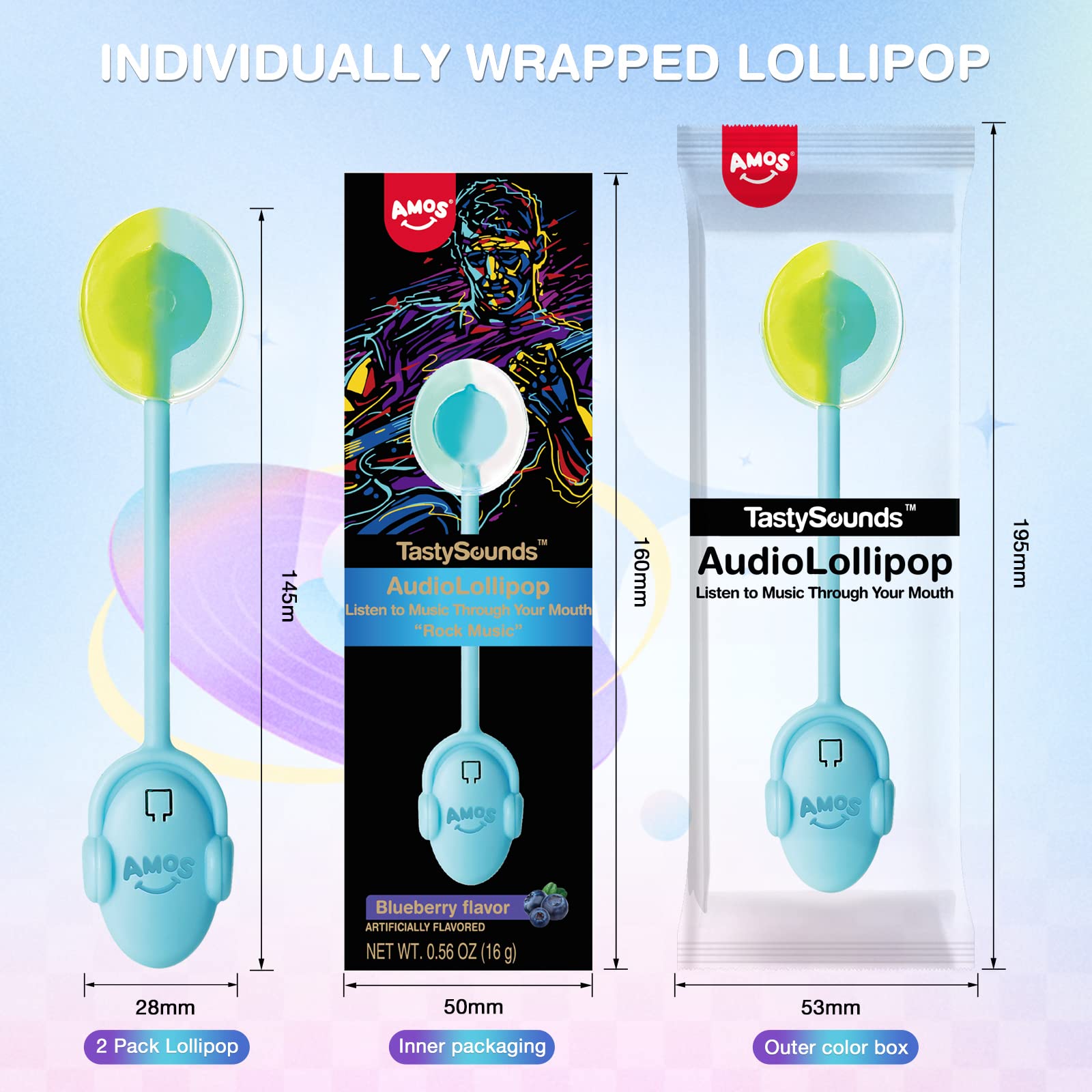 Snapklik.com : Music Lollipop Suckers,AMOS Audio Lollipop Sugar Free ...