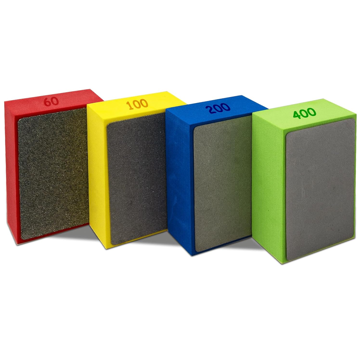 4Pcs Diamond Hand Polishing Pads, Glass Grinding Pads, Diamond Sanding ...