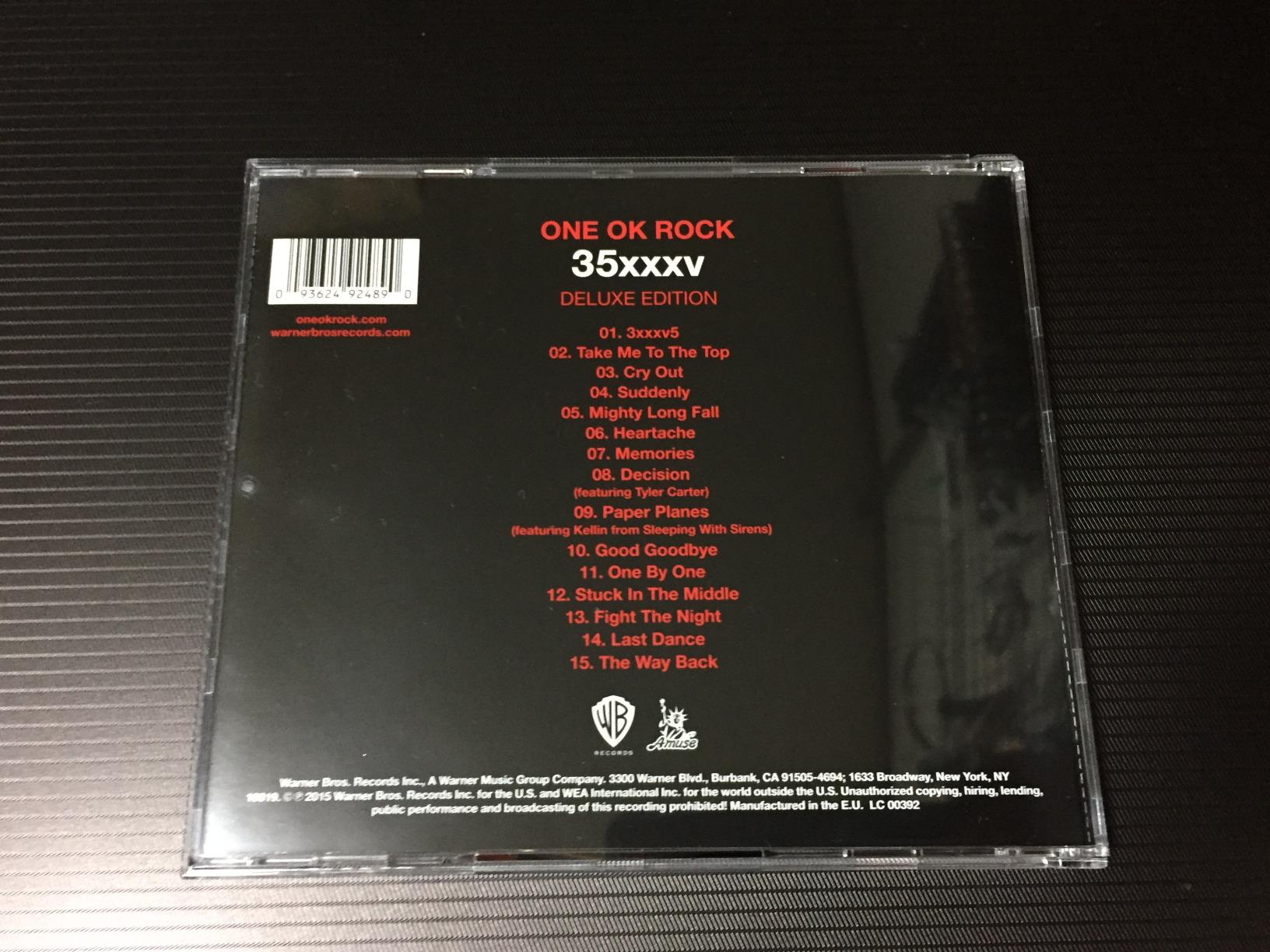 Amazon.co.jp: 35xxxv by One Ok Rock: ミュージック