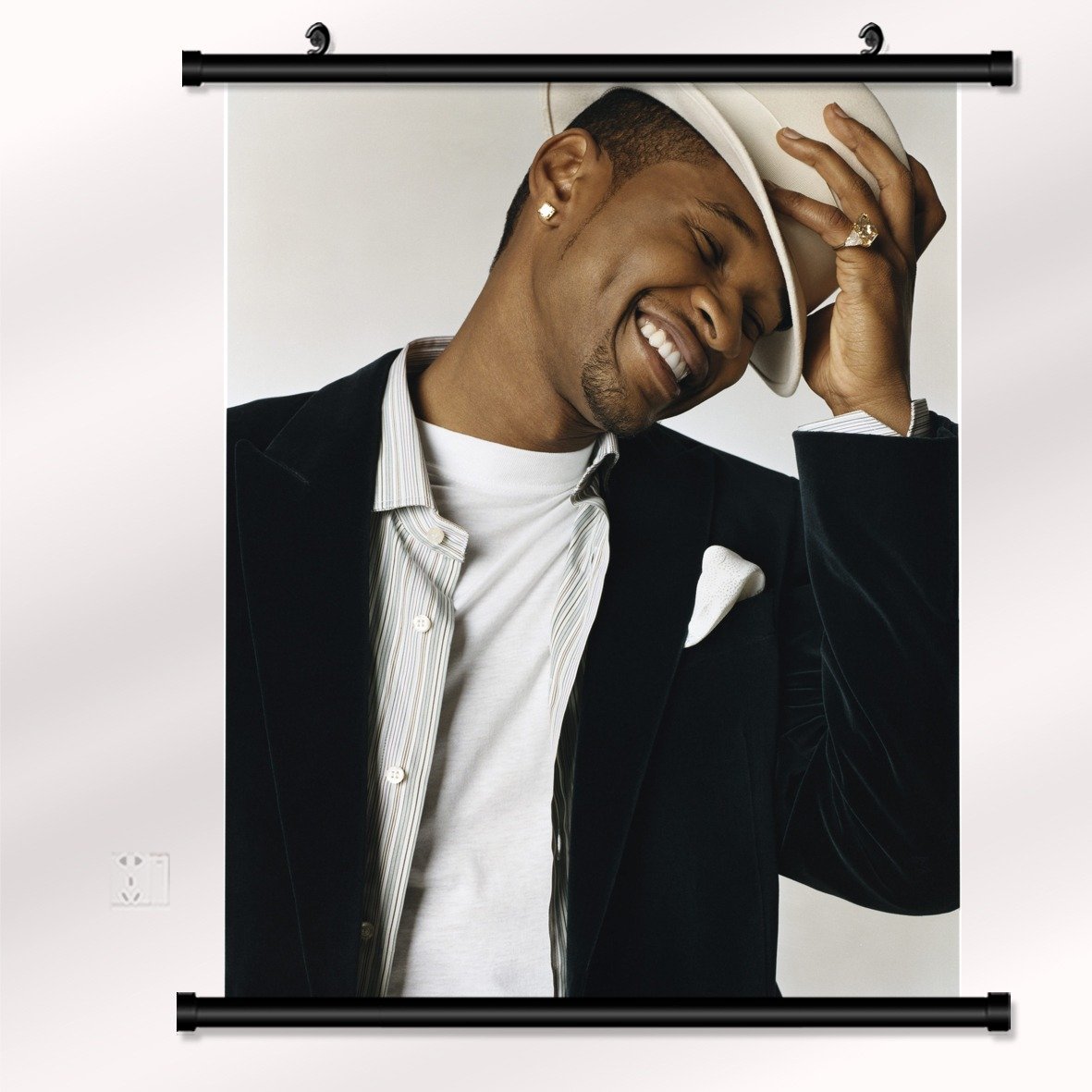Amazon.com: Usher poster with wall scroll 22 inch x 28 inch: Posters ...