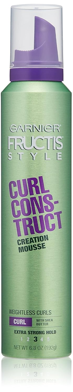 Amazon.com: Garnier Fructis Style Curl Construct Creation Mousse, Curly ...