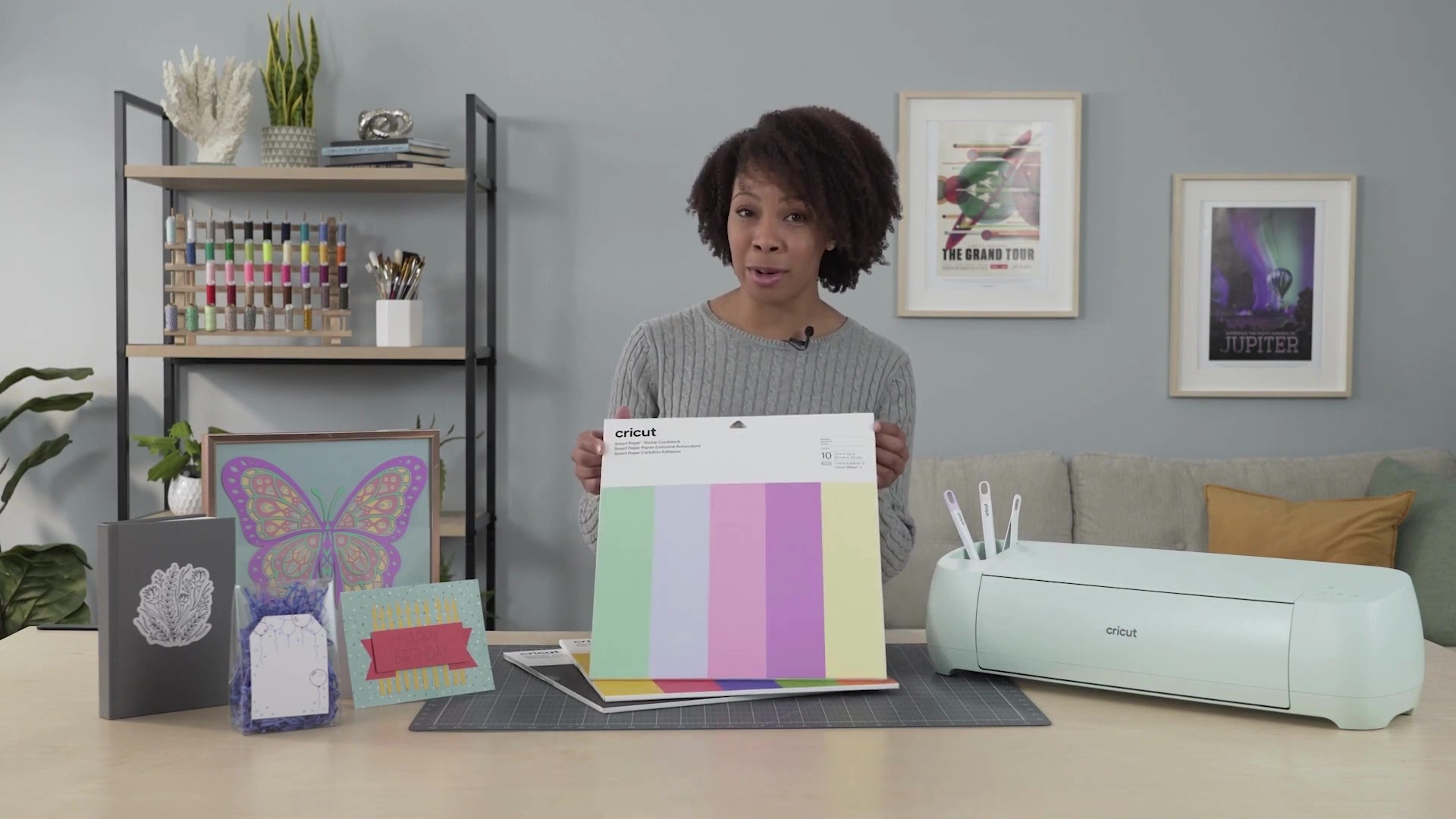 Watch Tips on How to Use Cricut Smart Paper Sticker Cardstock on Amazon ...