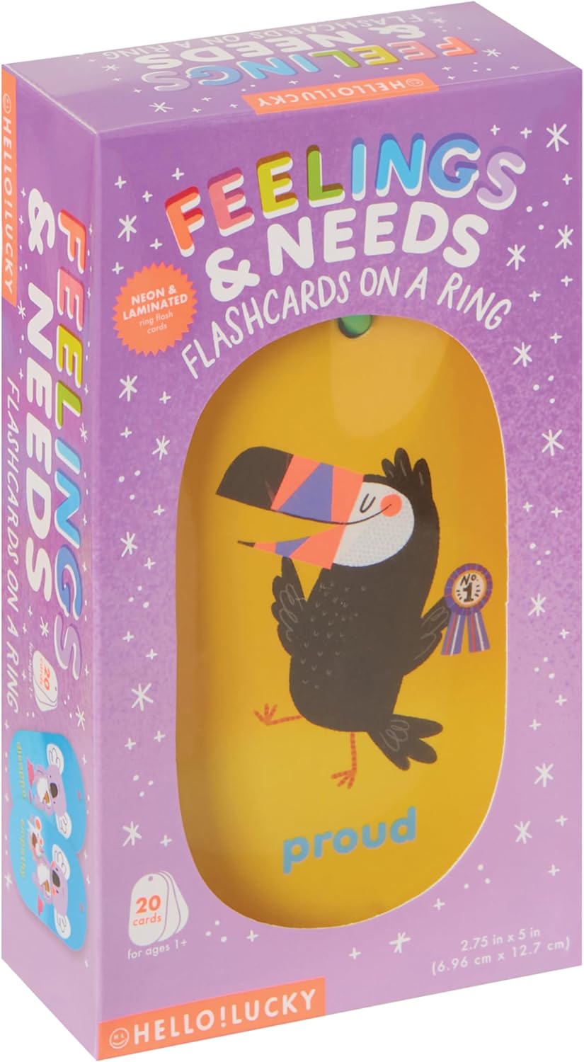 C.R. Gibson BFC4-25077 Hello Lucky Feelings and Needs Emotions ...