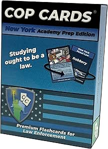 Amazon.com: Cop Cards: New York Academy Prep Edition - Premium ...