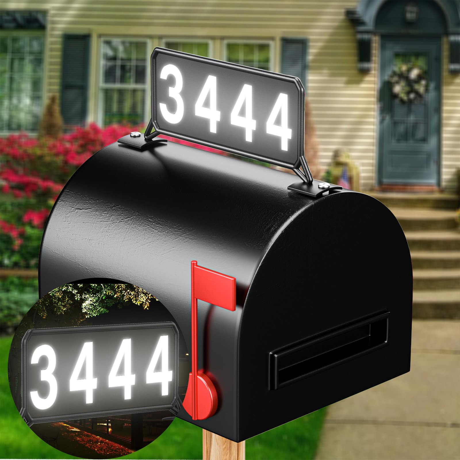 Mailbox Address Plaques Attach To A Mailbox QualArc Personalized