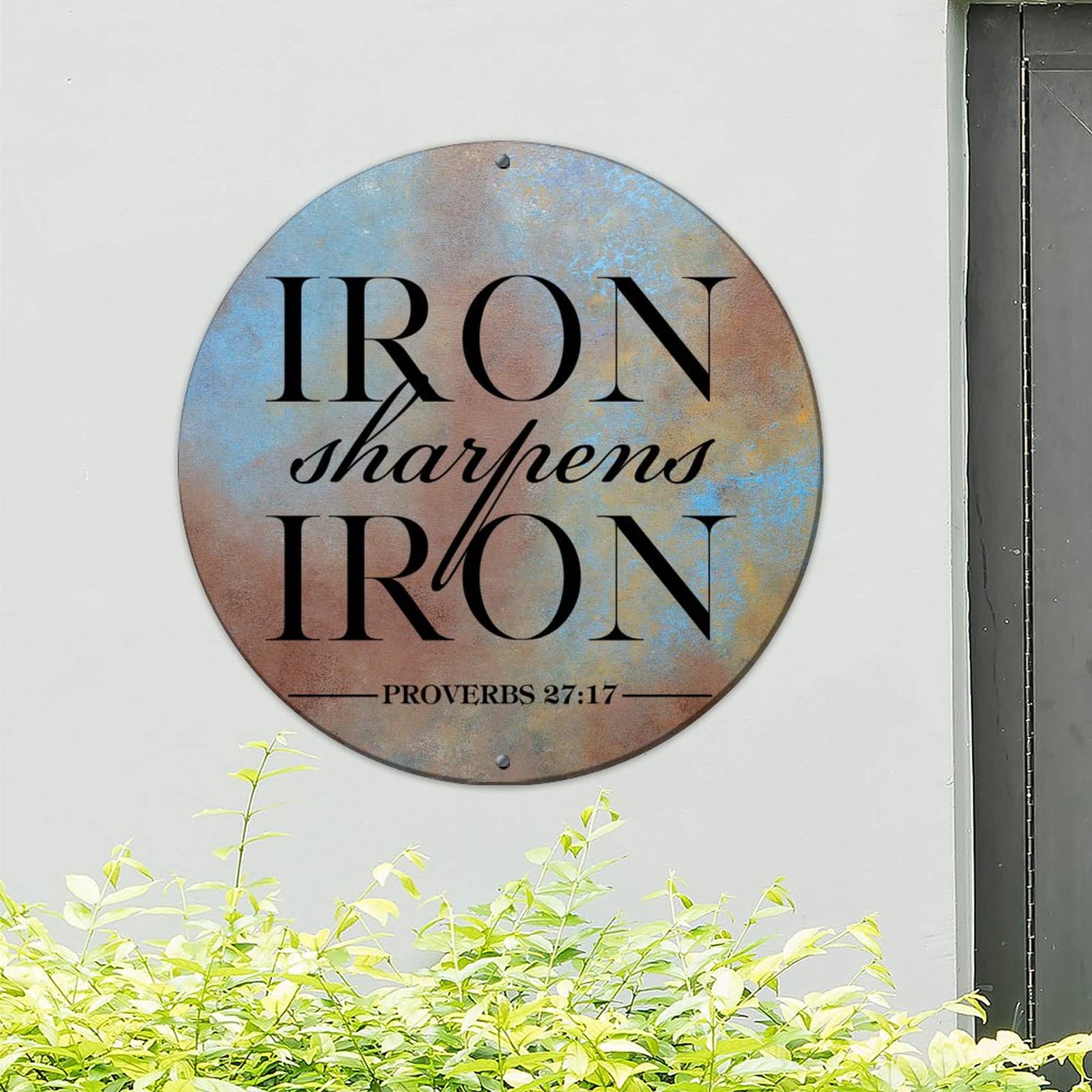 Iron Sharpens Iron Quote Proverbs 27:17 Says, “Iron Sharpens Iron,