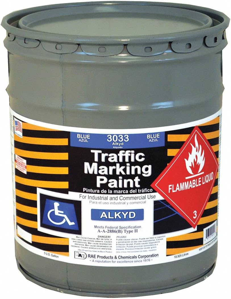 Marking Paint, Handicap Blue, 5 gal. - Household Paints And Stains ...