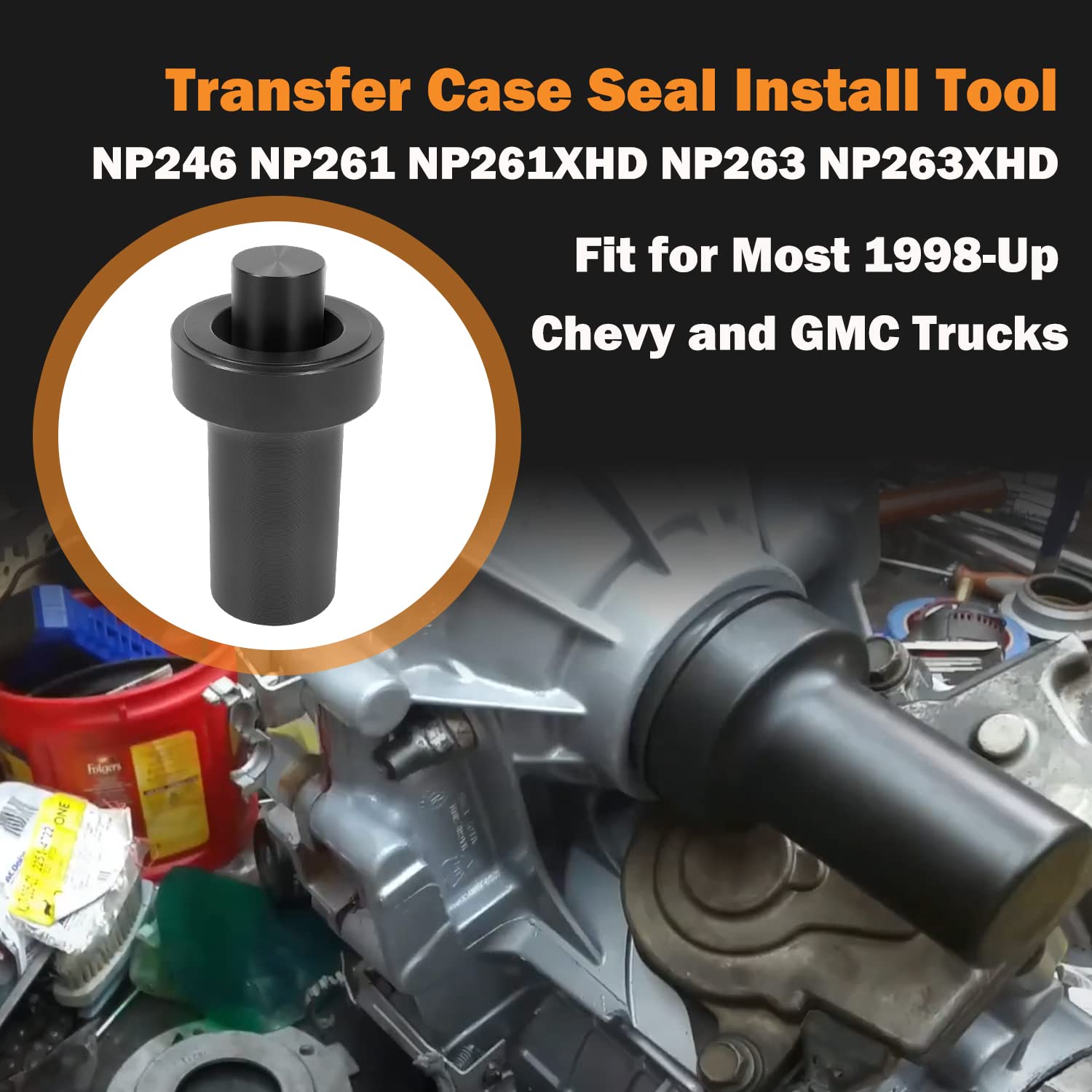 Np246 Np261 Np263 Process Transfer Case Front Output Seal GM Chevy For