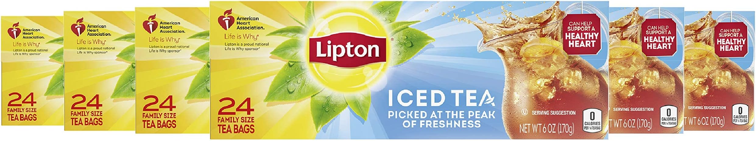 Amazon.com : Lipton Southern Sweet Tea Iced Tea Drink Mix 22 Family ...