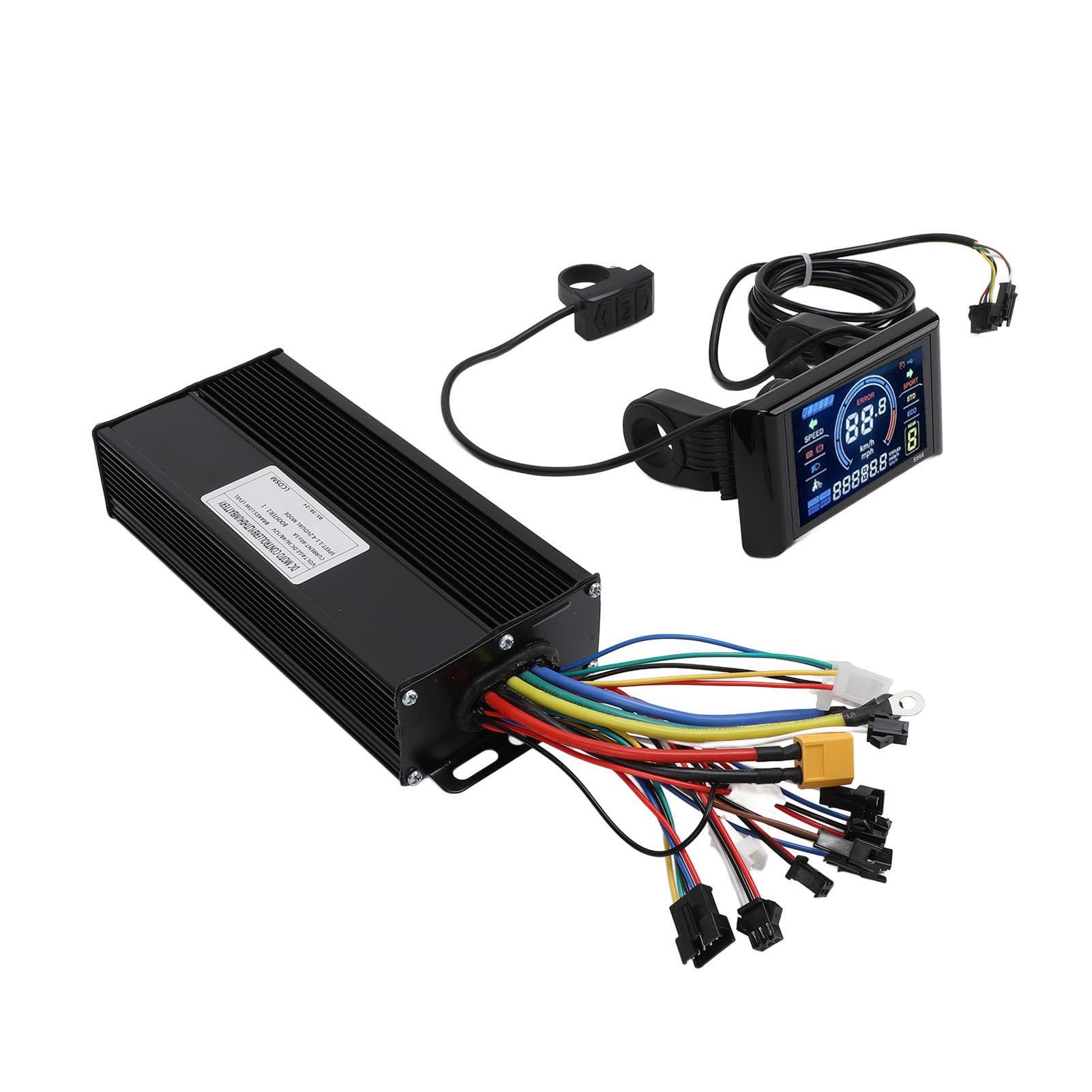 Amazon.com : Luqeeg 36V 48V 52V Electric Cycle Controller Motor ...