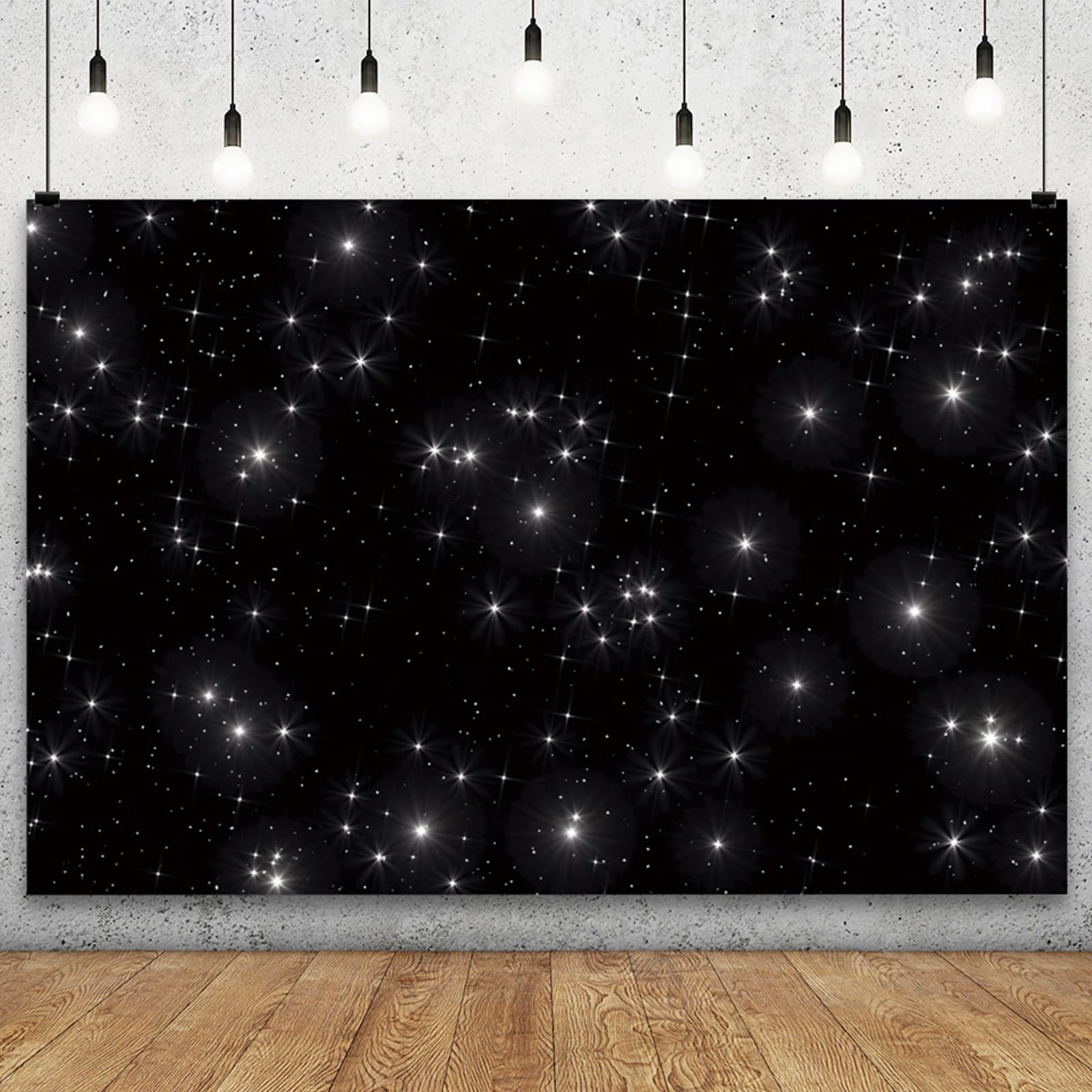 Amazon.com : YongFoto Night Sky Stars Backdrop 7x5ft Universe Space ...