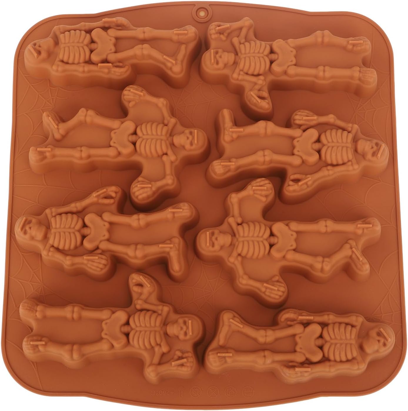 Amazon.com: Silicone Skeleton Molds, 8 Cavity Chocolate Baking Molds ...