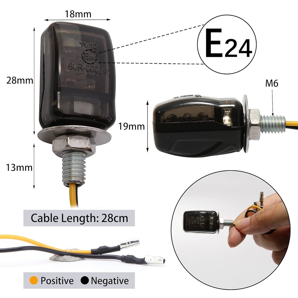 Projecteurs Additionnels LED Phares LED Moto BeiLan 20W - Projecteurs Anti-Brouillard 12V-65V ...