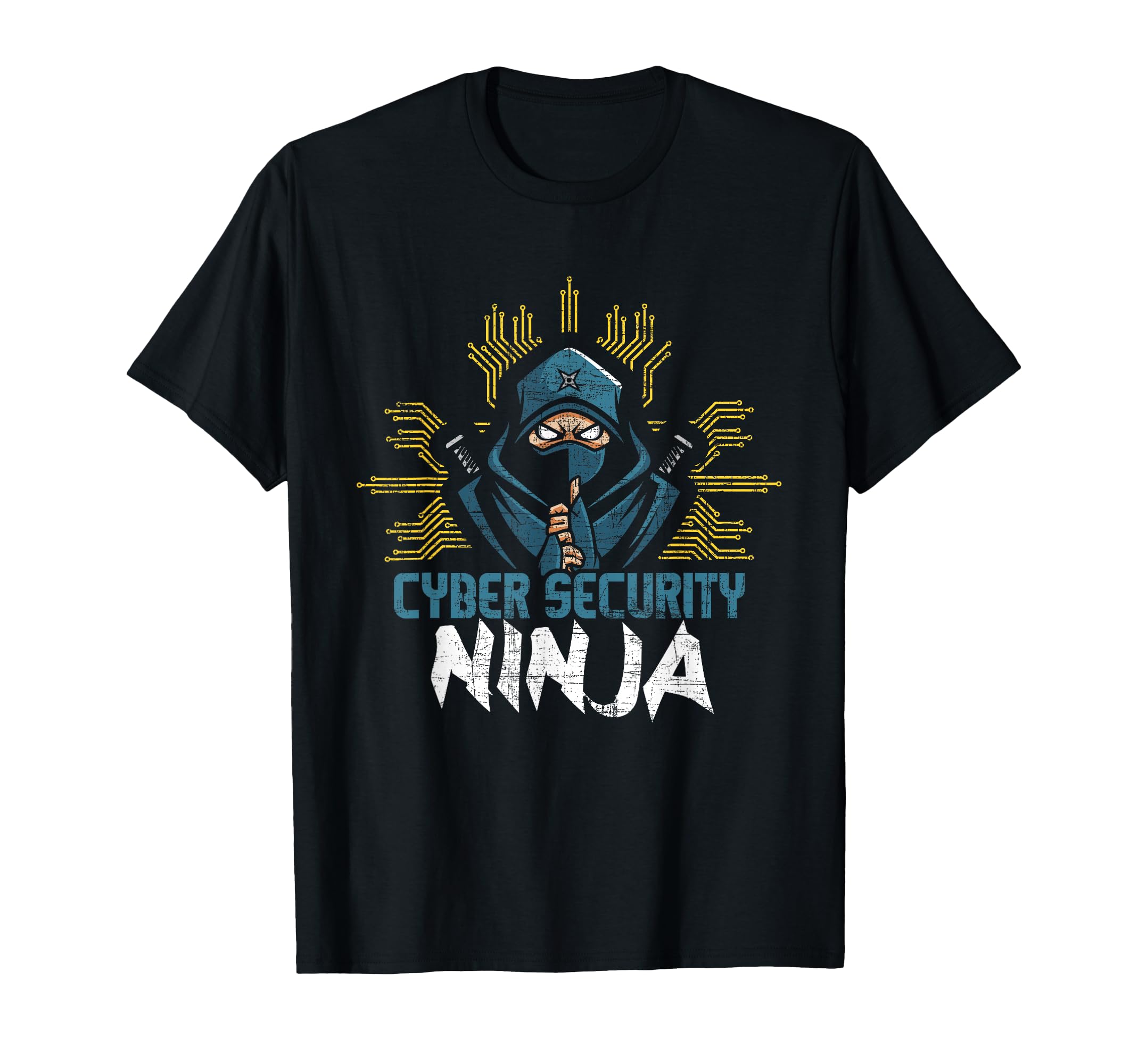 Amazon.com: Cyber Security Ninja - Computer Programmer White Hat Hacker ...