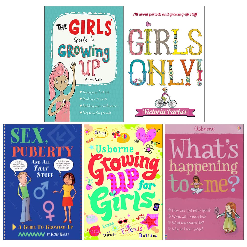 Growing Up For Girls 5 Books Collection Set (The Girls' Guide to ...