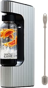 Amazon.com: Twenty39 qarbo LUXE Premium Metal Sparkling Water Maker Machine - Soda Beverage ...