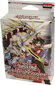 Amazon.com: Yu-Gi-Oh: Arc-V Starter Deck - Fuerza de Sable - Yuya ...