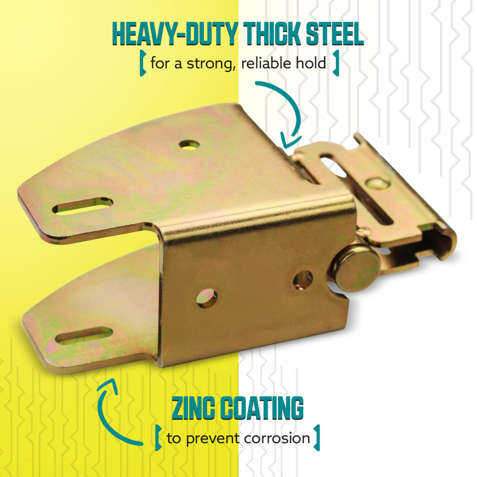 Snapklik.com : DC Cargo Standard E-Track Wood Beam Socket, Rotating ...