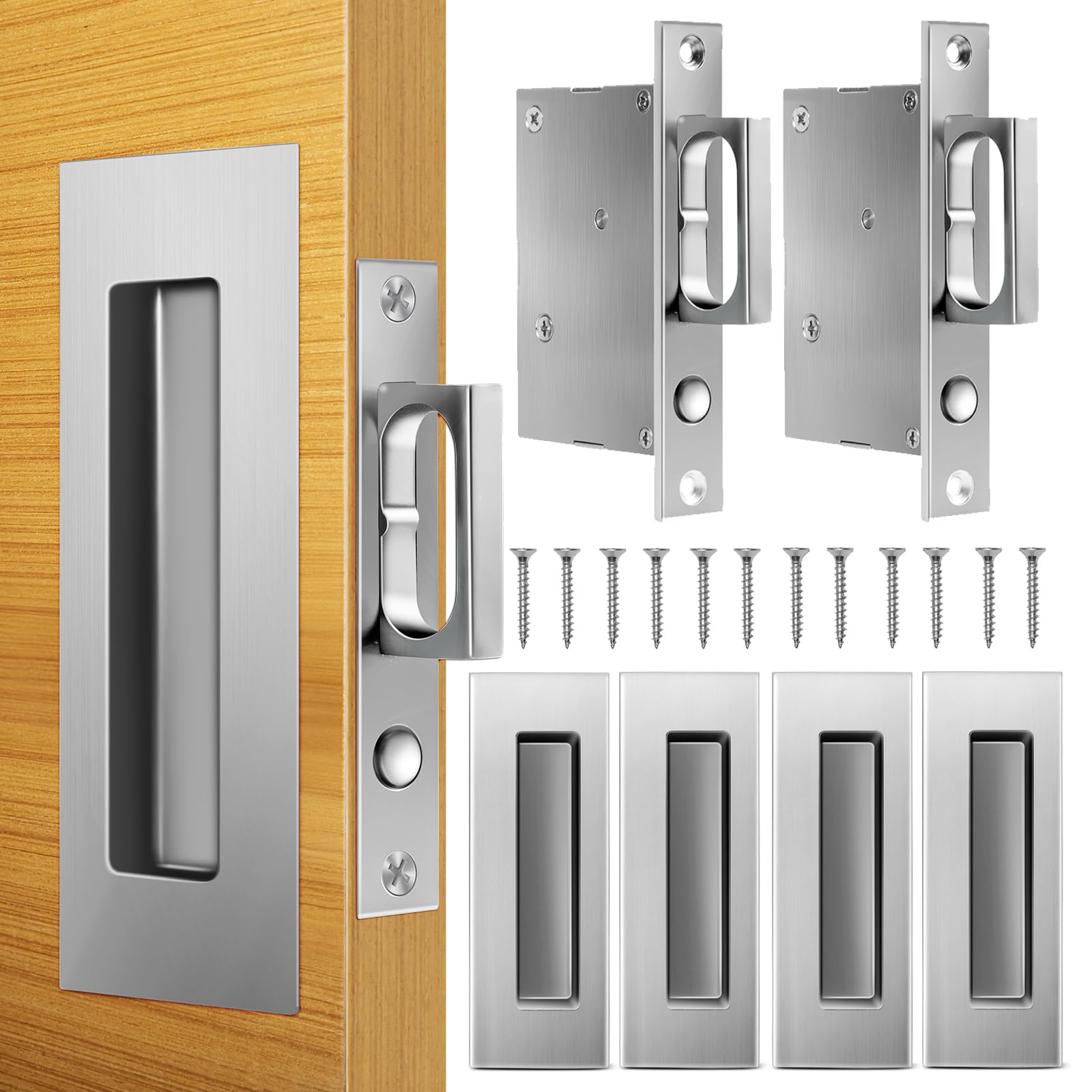 Snapklik.com : Lipshome Pocket Door Hardware - Pocket Door Pull ...