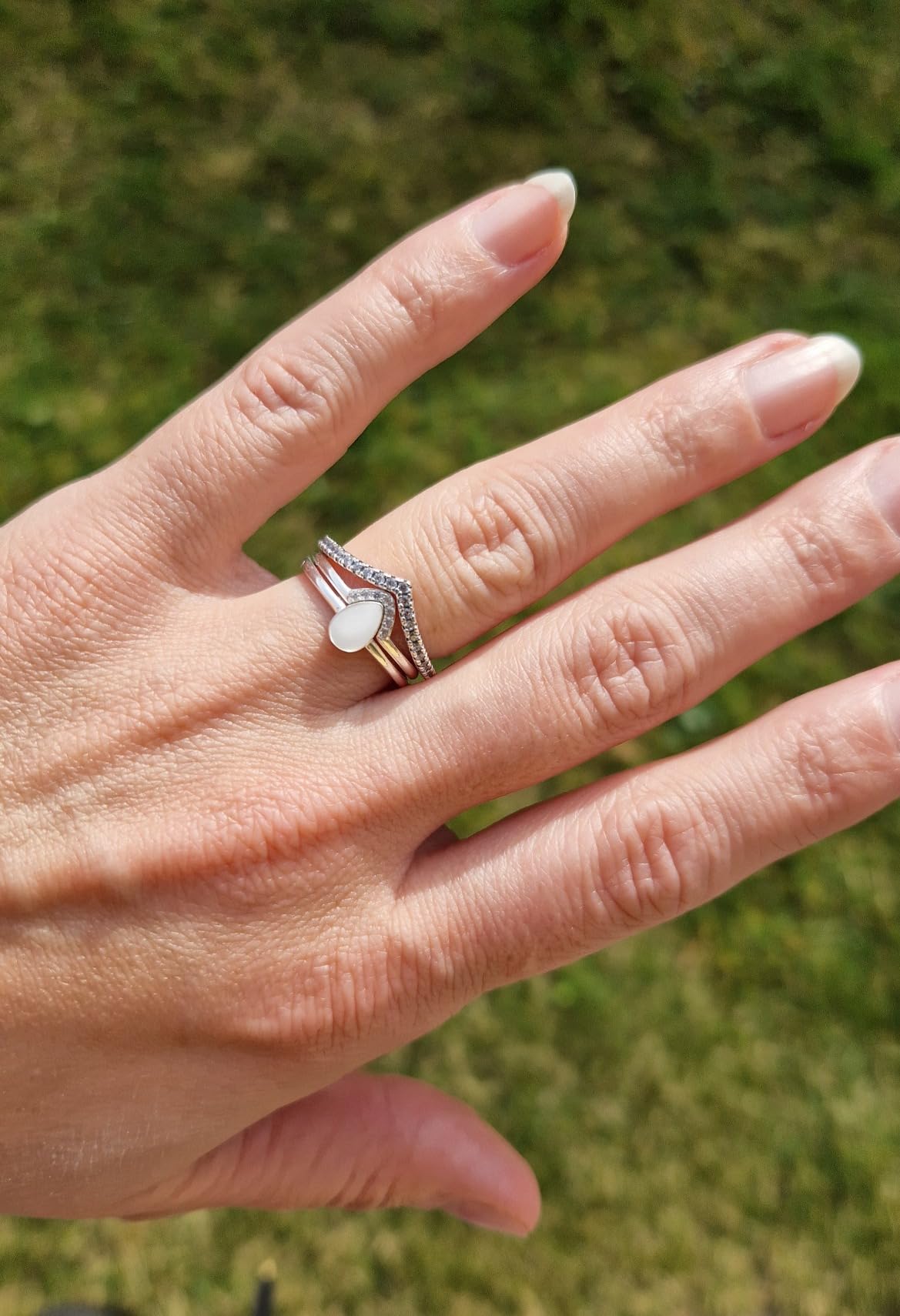 Pandora Damen Ring Funkelnder Wunschring 196316CZ : Amazon.de: Fashion