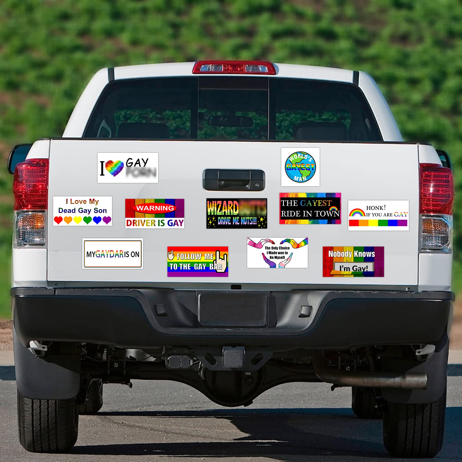 Truck Bumper Stickers