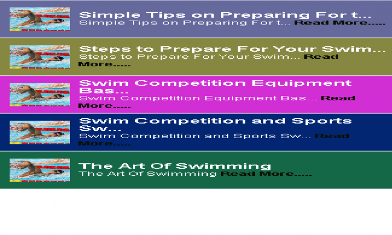 Swimming Competition Tips - App on the Amazon Appstore