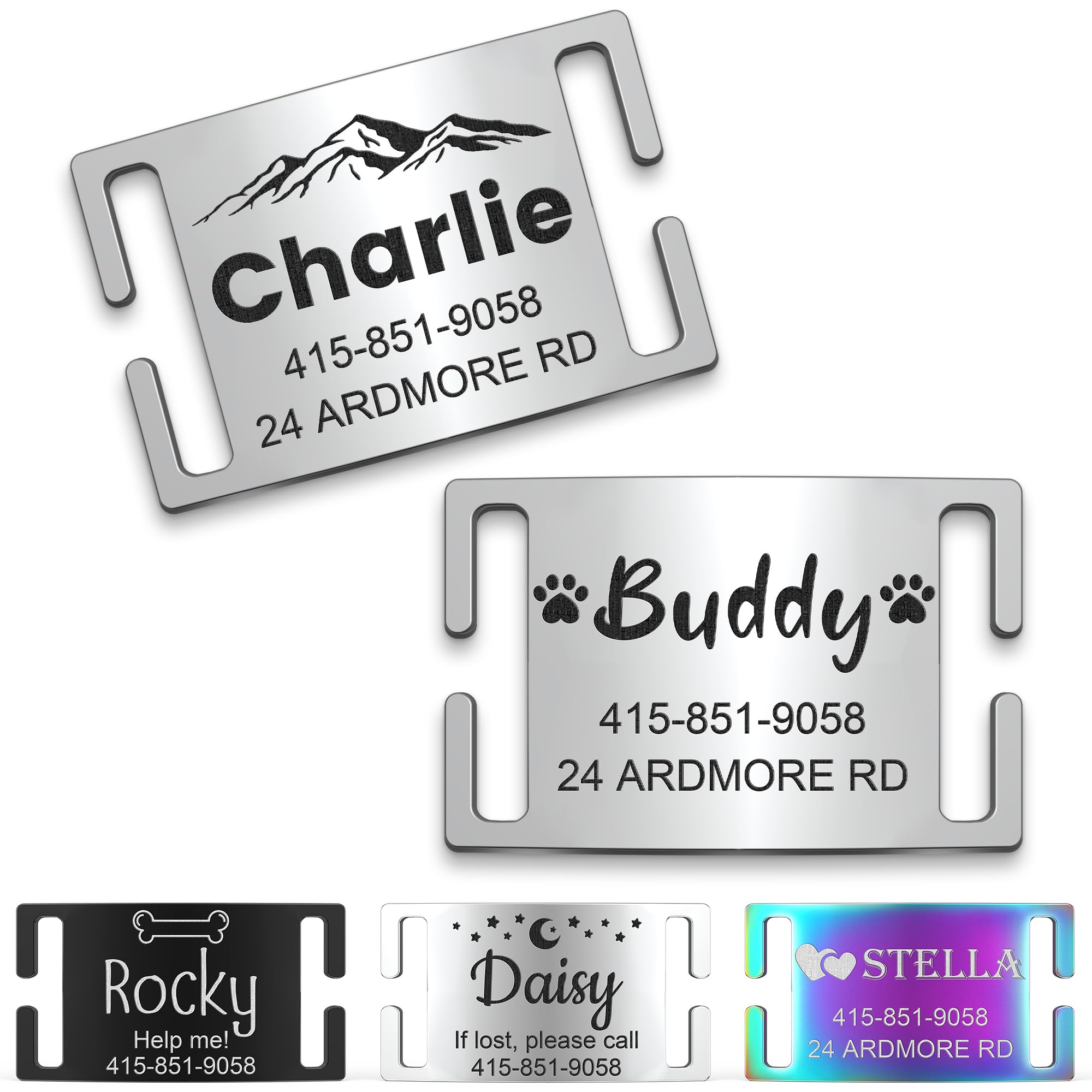 GISUREY Medaille Chien avec Gravure, Médaille Plaques d'Identification ...