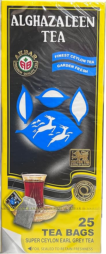 ALGHAZALEEN TEA BAG EARLGREY 25PCS: Buy Online at Best Price in UAE ...