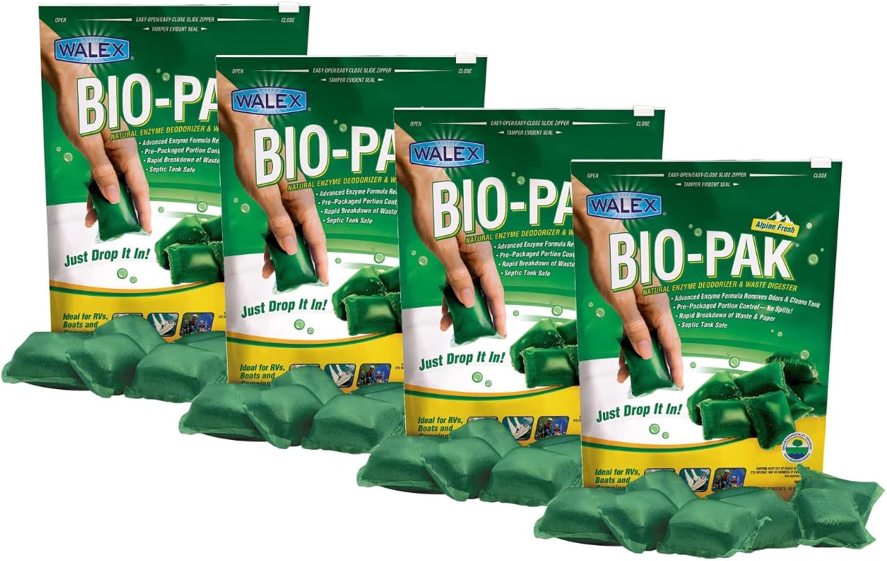 Amazon.com: Walex BIO-11530 Bio-Pak Natural Holding Tank Deodorizer and ...