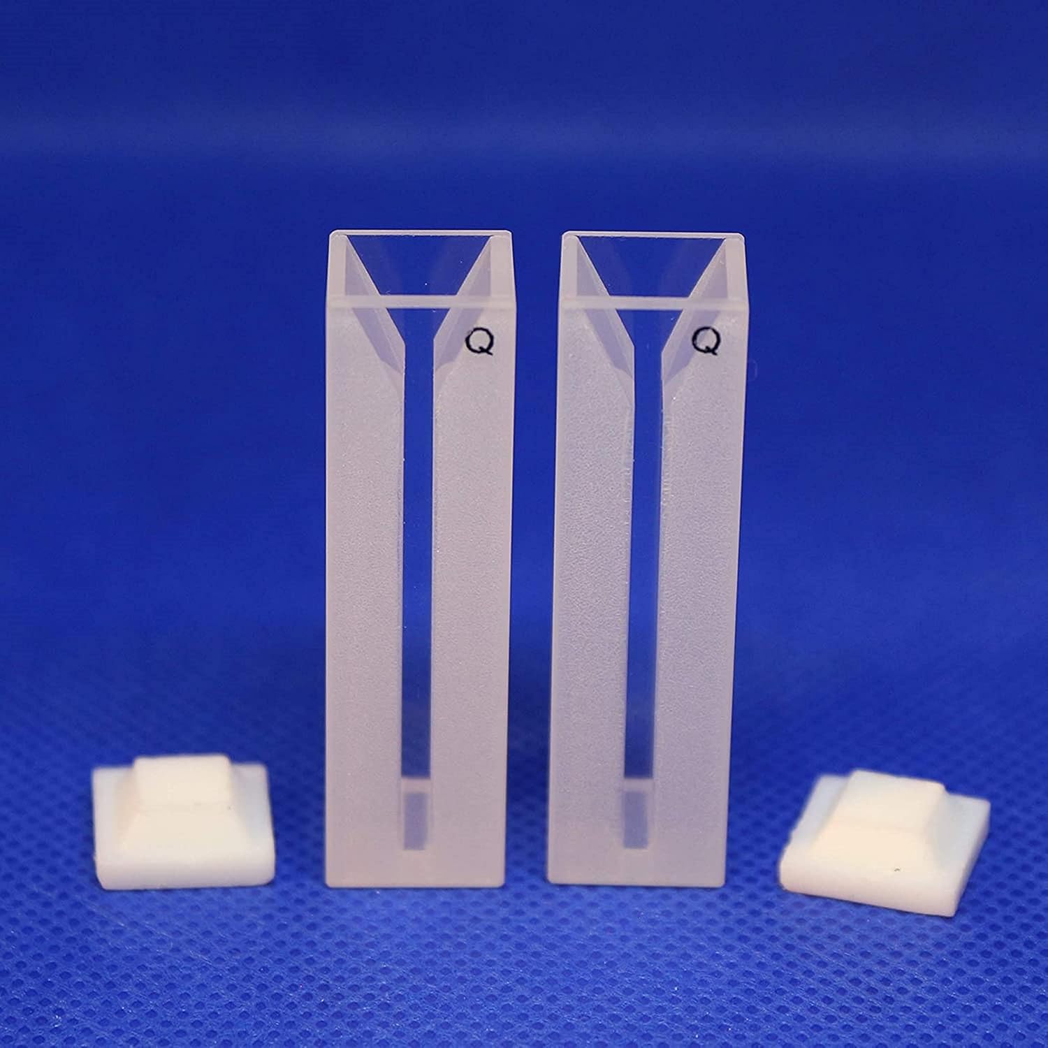 Micro Quartz Cuvette Cells for Spectrophotometer (2pcs) (2 Clear Sides ...