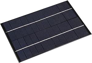 Amazon.com : QANYEGN 4.2W 12V Mini Polysilicon Solar Panel, Portable ...