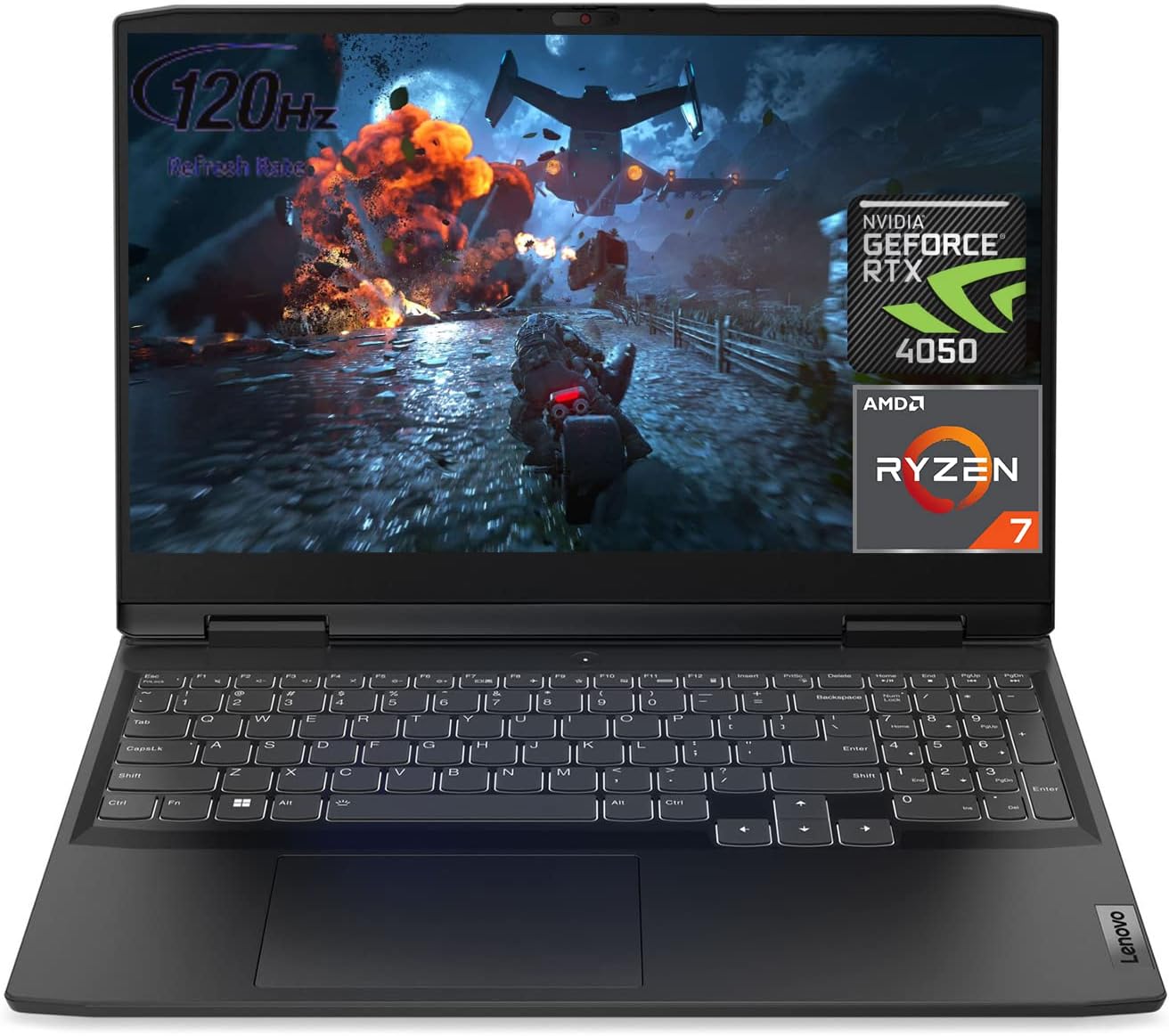 Amazon.com: Lenovo IdeaPad Gaming 3 Laptop, 15.6” 120 Hz FHD Display ...