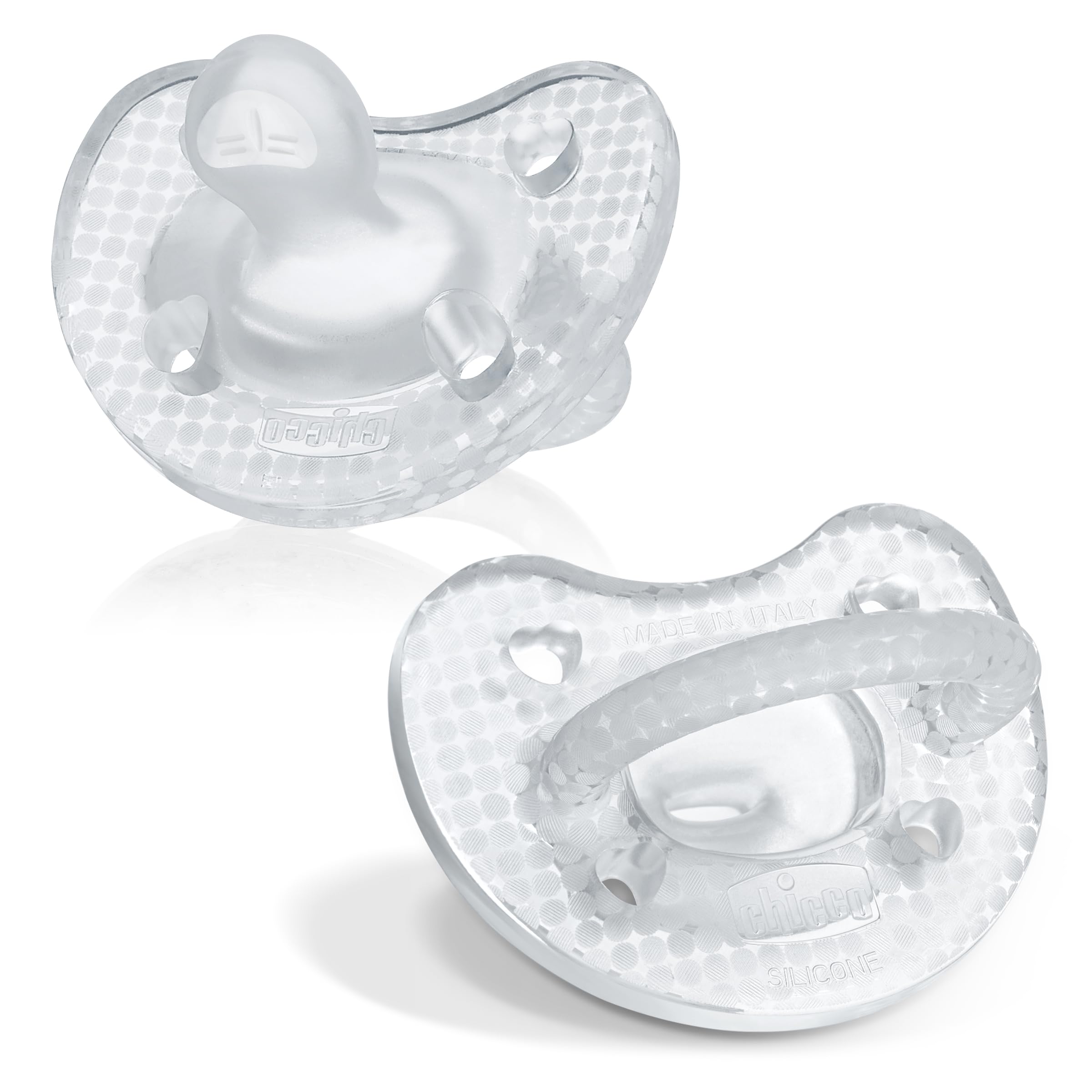 Amazon.com : Chicco PhysioForma Luxe Silicone One Piece Pacifier for ...